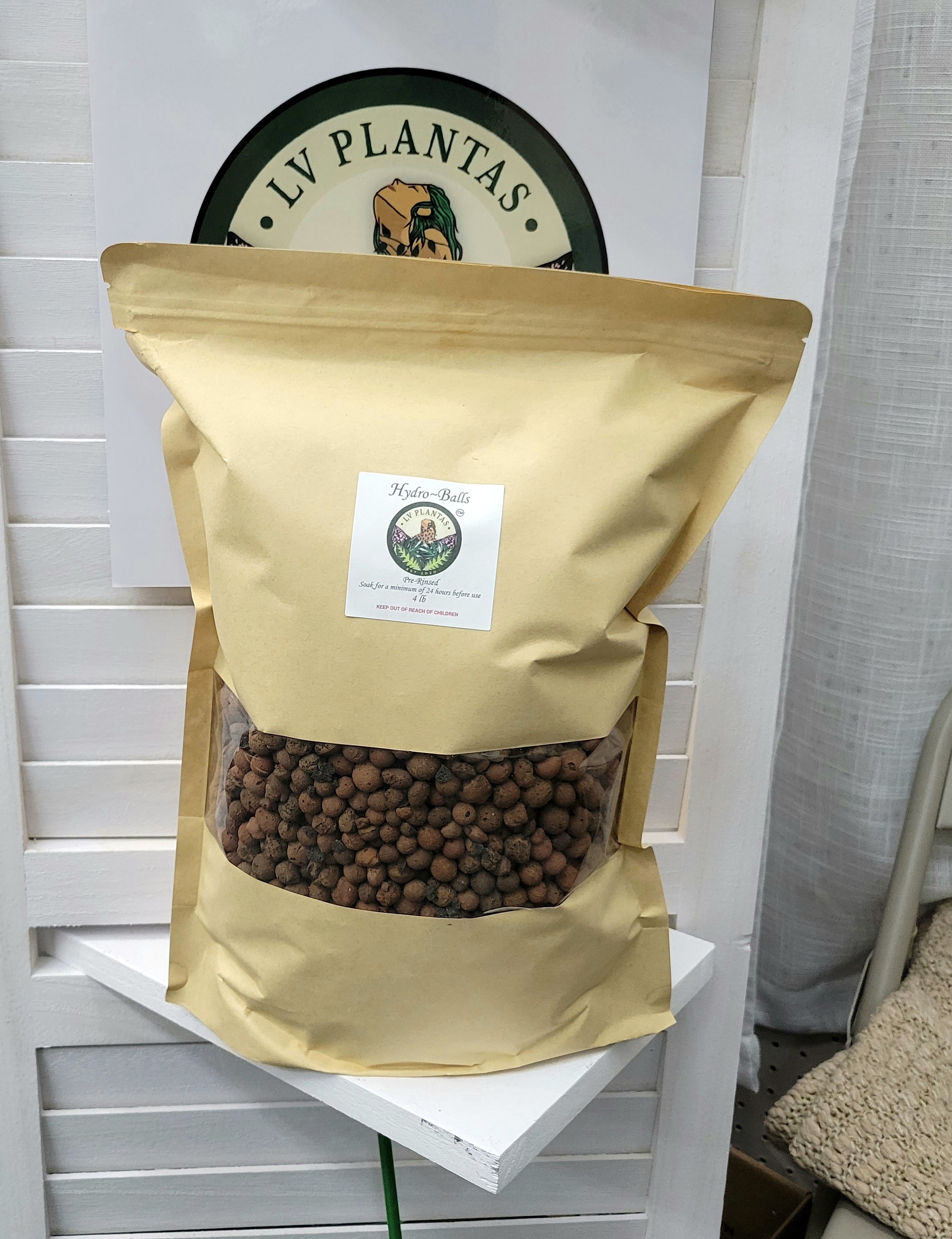 Hydro Balls/LECA 4 lb. Bag POS – LV Plantas
